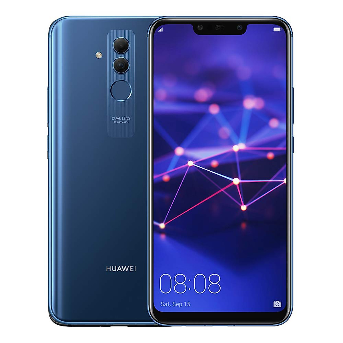 Huawei Mate 20 Lite SNE-LX3 64GB (Factory Unlocked) 6.3" FHD (International Version) (Sapphire Blue)