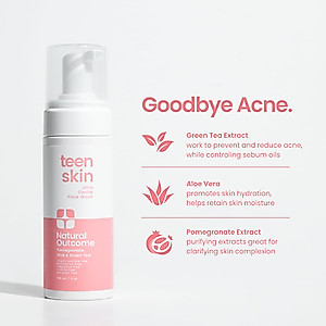 Natural Outcome Teen Skin Ultra Gentle Kids Face Wash, 5 oz