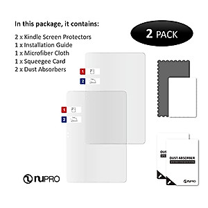 NuPro Anti-Glare Screen Protector for Amazon Fire HD 10 and Fire HD 10 Plus tablet (2021 release), 2-pack