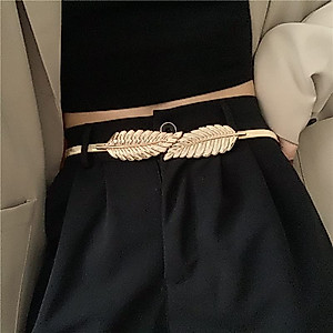 Barry.Wang Rhinestone Belt for Women Western Cowgirl Bling Studded Silver Gold Diamond Belt for Jeans Pants Sash Chains