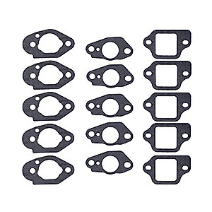 Panari Carburetor Gaskets for Honda GCV160 GC135 GC160 GC190A GCV135 GCV190 GSV190 HRS216 HRT216 HRB216 HRR216 HRZ216 Lawn Mower 16212-Zl8-000 (Pack of 5)