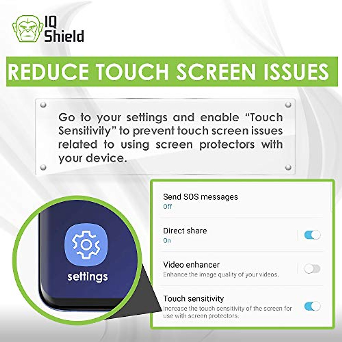 IQShield Screen Protector Compatible with Galaxy S10 Plus (S10+ 6.4 inch)(2-Pack)(Case Friendly) Anti-Bubble Clear TPU Film (NOT Compatible with Verizon S10 5G 6.7)(Works with Fingerprint ID)