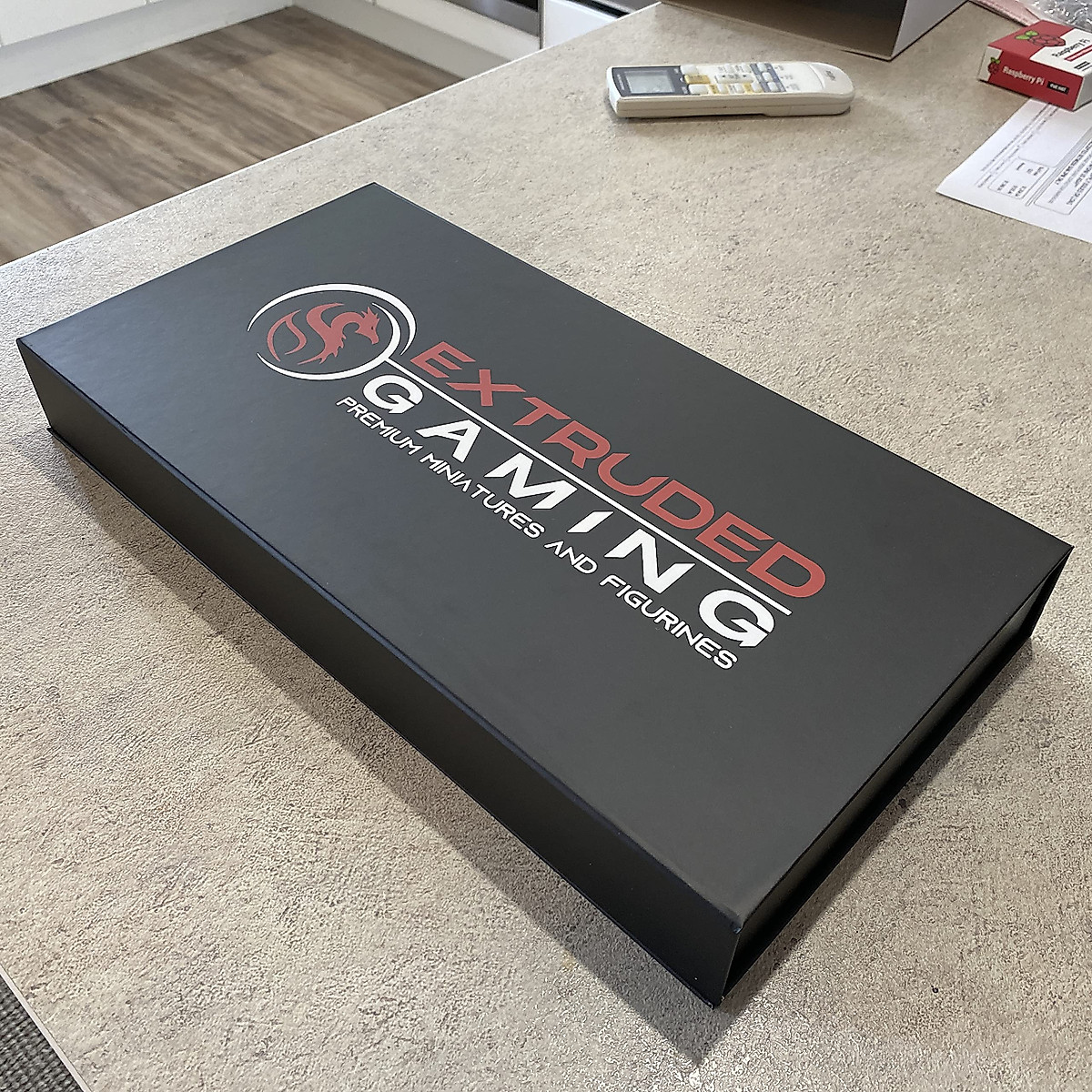 Extruded Gaming Tabletop Miniature Storage and Travel Case