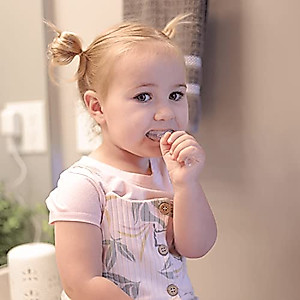 LEPGIFE U Shaped Kids Toothbrush 4 Pack, Fanttmon U-Type Whole Mouth Toothbrush for Kids (Age 6-10)