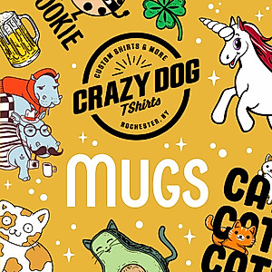 Crazy Dog T-Shirts Element Of Stealth Mug Funny Ninja Coffee Cup - 11oz