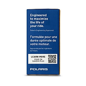 Polaris PS4 Oil Change Kit for Specific RANGER, GENERAL, RZR, ACE 900 XC Models With 4 Stroke Engine, Includes 2.5 Quarts PS-4 5W-50 Full Synthetic Oil, 1 Oil Filter, 1 Washer, UTV SxS ATV - 2879323