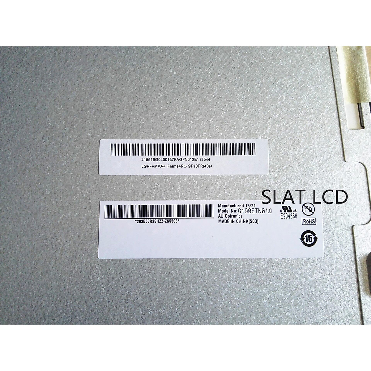 AUO 19 Inch LCD Display G190ETN01.0 with Full kit of Driver Board