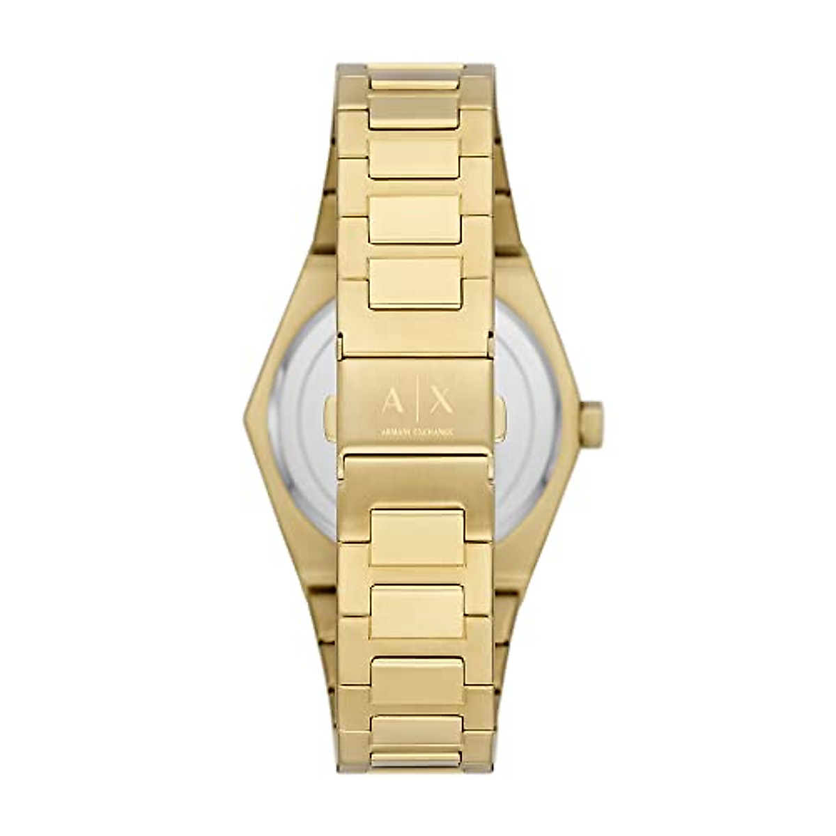 AX ARMANI EXCHANGE Men's Three-Hand Date Gold-Tone Stainless Steel Watch (Model: AX2810)