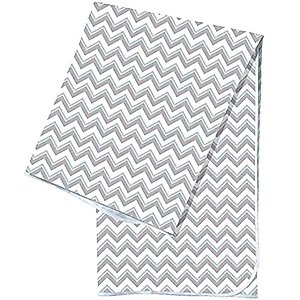 Youngever 42 Inch x 42 Inch Washable Highchair Splat Floor Mat, Splash Mess Mat, Food Catcher Art Craft Leak Proof Mat (Grey Wave)