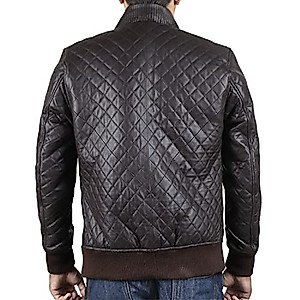 Laverapelle Men's Genuine Lambskin Leather Jacket (Brown, Extra Small, polyester Lining) - 1801006