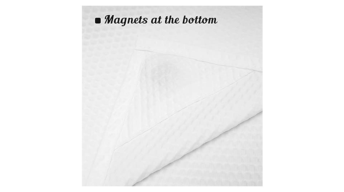 Mrs Awesome Shower Curtain Liner - 48x72, Washable & Durable