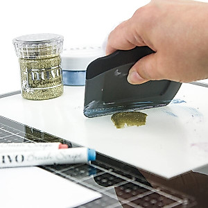 Tim Holtz Replacement Non-Stick Glass Media Mat, White