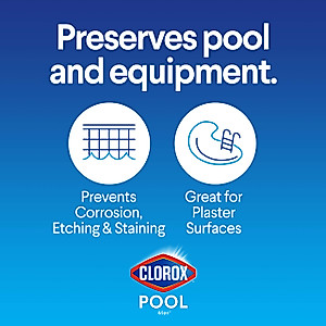 CLOROX Pool&Spa Calcium Hardness Increaser, Prevents Corrosion, Etching and Staining, 4LB