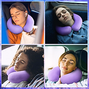 Birthday Gifts for Women -Purple Happy Birthday Gift Basket for Mom, Wife, Girlfriend, Sister, Her, Pillow/Blanket/Tote Bag/Self Care Package Get Well Soon Baskets for Women