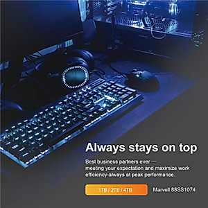 Exascend EXSC3 2TB 2.5 Inch SATA III 6Gb/s 3D NAND High Performance Internal SSD