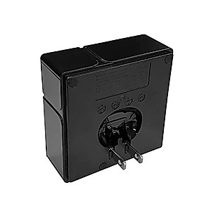 Accell Power Cube - Surge Protector and USB Wall tap Power 2-in-1 Combo, 3 Protected AC outlets, 6 USB-A Ports, 6ft Cord, Black, 540J, UL Certified