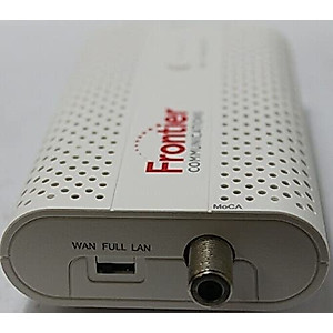 NBS Frontier Fios Formerly Verizon WF-803 FT MoCA 2.5 to Ethernet Bridge WAN/Full/LAN Selector Up to 2.5Gbps Bandwidth with existing coaxial Cables Great Companion for Home mesh Wi-Fi, White