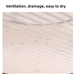 Primst Foldable Drying Fishing Net, Hanging Drying Net Rack Clothes Dry Basket with Zipper, Indoor and Outdoor Plants Dryer for Shrimp Fish Fruit Vegetables Herb (1 Layer)