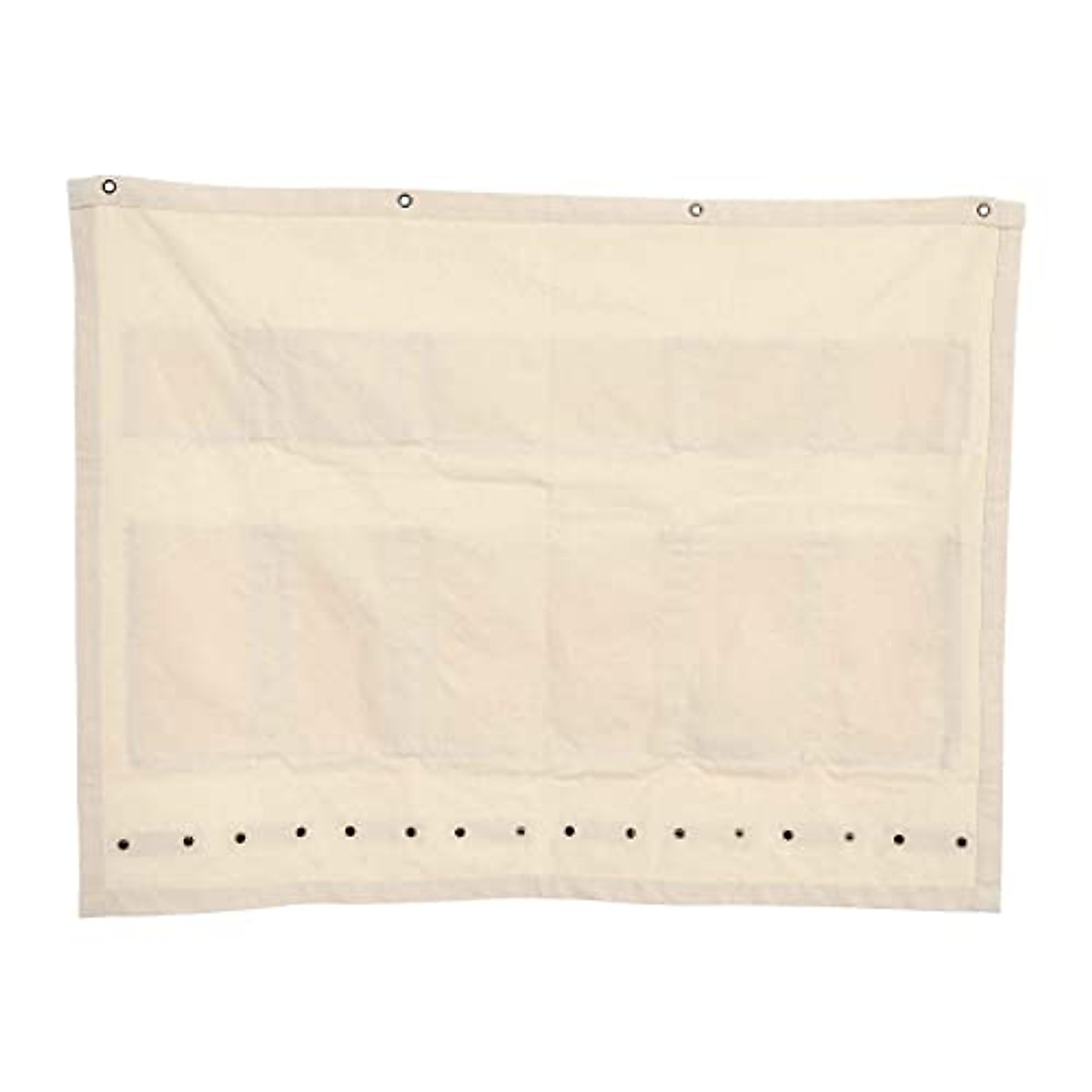 Household Essentials Short Canvas Craft and Garden Wall Organizer, Natural