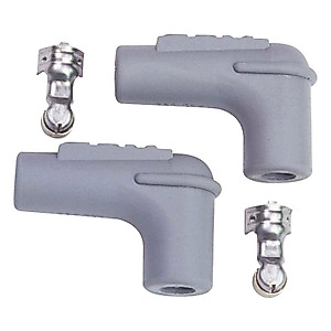 MSD 3311 Silicone 90° Spark Plug Boots & Terminals