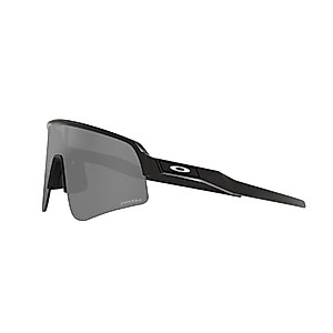 Oakley Men's OO9465 Sutro Lite Sweep Rectangular Sunglasses, Matte Black/Prizm Black, 39 mm