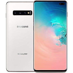 Samsung Galaxy S10+ Plus G975U, 4G LTE, US Version, 128GB, 8GB, White - Unlocked