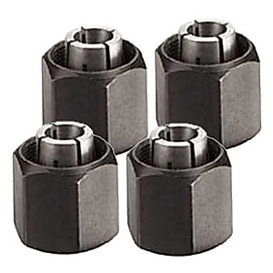 Bosch 1613/1617/1618/1619 Router (4 Pack) 8mm Collet Chuck # 3607000645-4PK