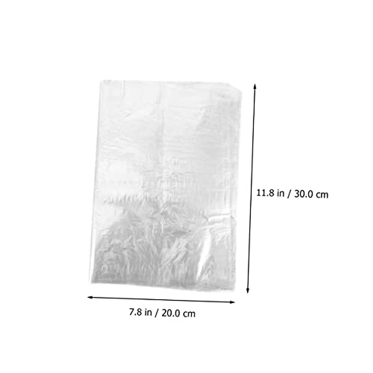 ULTECHNOVO 100 Pcs Heat Shrink Plastic Bag Clear Packing Bags Clear Sealable Bags Plastic Sealable Bags PVC Shrink Heat Shrink Film Wrap Heat Shrink Wrap Heat Shrinkable Film Bags Heat Seal