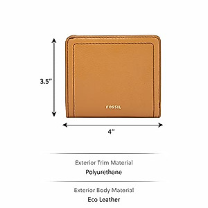 Fossil Women's Logan Leather RFID-Blocking Bifold Wallet