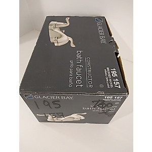 Glacier Bay Constructor Bath Faucet Brushed Nickel