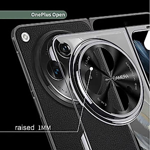 Gufiire Clear for OnePlus Open Case, Anti-Yellowing Slim Thin Crystal Transparent Protective Phone Cover for One Plus Open 5G Case 2023 (Clear)