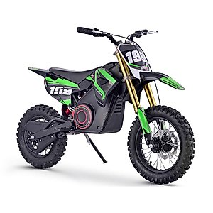 MotoTec 36v Pro Electric Dirt Bike 1000w Lithium Green