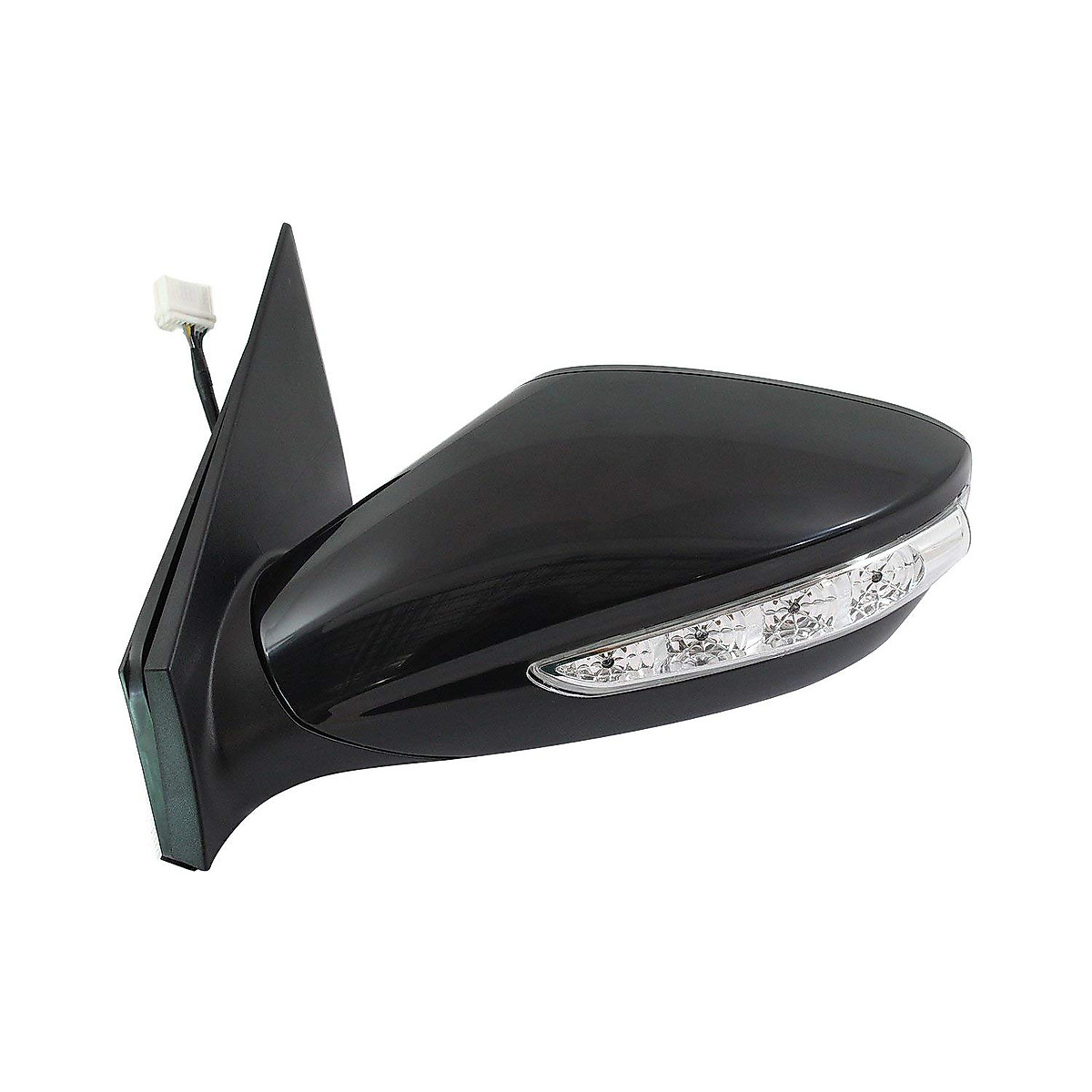 Kool Vue Driver & Passenger Side Power Heated Mirrors for Hyundai Sonata 2011-2014 With Signal Light Paintable