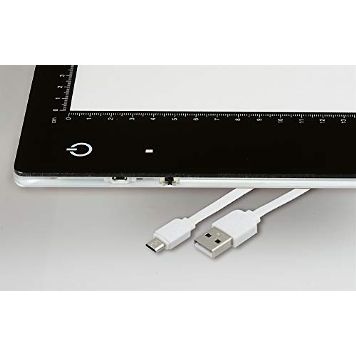 Kaiser Slimlite Plano 5000K 8x11" Battery/AC Lightbox with USB Cable and Charging Adapter