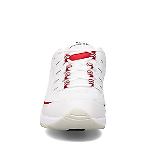 Easy Spirit Women's Romy Sneaker, White/Red, 8.5 Wide