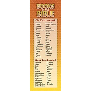 The Books of The Bible Kids Bookmark (Pack of 25)