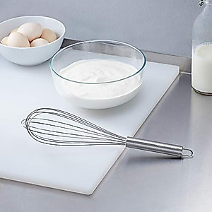 AmazonCommercial Stainless Steel Whisk, 12 Inch