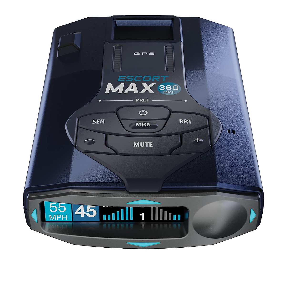Escort MAX 360 MKII Radar Detector with EZ Mag Mount - Exceptional Range, True 360¬∞ Awareness, AutoLearn Intelligence Rejects False Alerts, Sleek Magnetic Mount for Escort Models