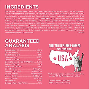 Purina ONE High Protein, Natural Dry Kitten Food, +Plus Healthy Kitten Formula - 7 lb. Bag