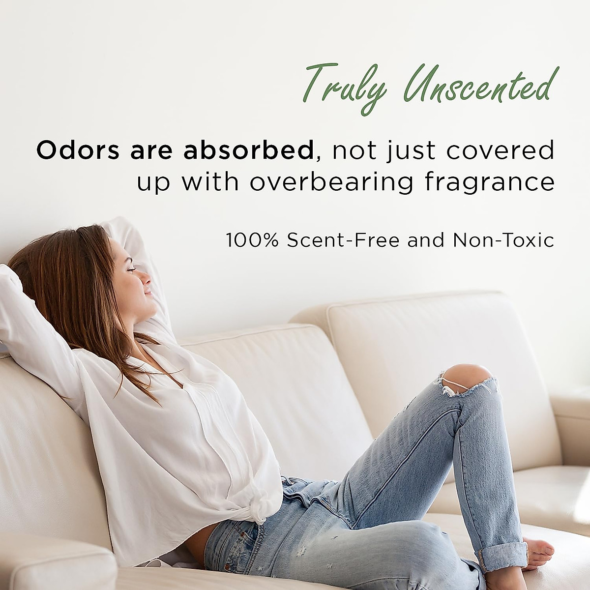 Moso Natural Air Purifying Bag 200g (7.05oz) 3 Pack. A Scent Free Odor Eliminator for Cars, Closets, Bathrooms, Pet Areas. Premium Moso Bamboo Charcoal Odor Absorber. Two Year Lifespan (Charcoal Grey)