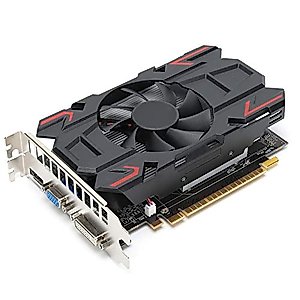 Dpofirs ATI HD6770 1GB 128Bit DDR5 PCI Express 2.0 Computer Graphics Card,650MHz Core Frequency,1000MHz Video Memory Frequency,for Desktop Computer