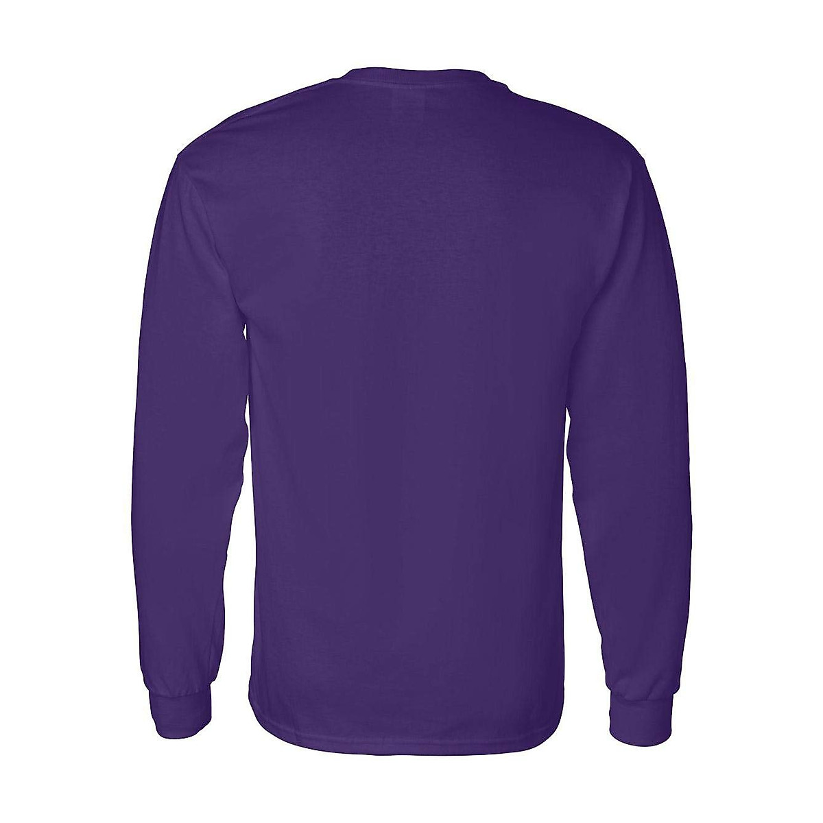Gildan Long Sleeve Heavy Cotton T-Shirt(Purple
