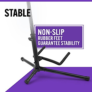 On-Stage XCG4 Black Tripod Guitar Stand, Single