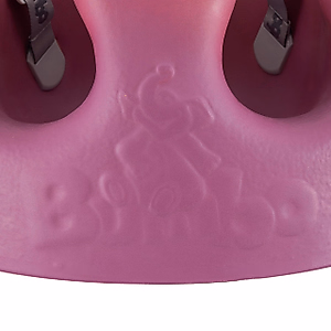 Bumbo B10013 Baby Infant Soft Foam Comfortable Wide Floor Seat with 3 Point Adjustable Harness, Grape Purple