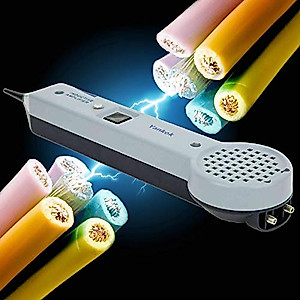 Yankok [200EP Tone Probe w/ 77HP Generator Kit] Inductive Amplifier Wire Cable Tracer to Locate Single Conductors and Cables Integrated LED Flashlight (Includes Headset Jack and User Manual)