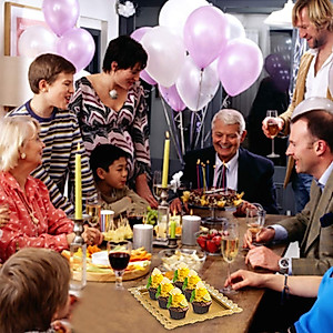 2Pcs Iron Cupcake Plate Dessert Serving Tray Fruit Platter for Halloween Tea Party Brithday Party Wedding Baby Shower Rectangle Gold