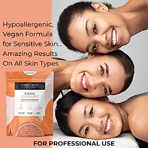 Cirepil - Cristalline - 800g / 28.22 oz Wax Beads Bag - Micro-Crystalline Formula for Sensitive Skin - Rosin-free - Unscented & Gel Texture