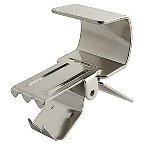 PSCCO 4PCS Rug Clips Stainless Steel Wire Back Rug Clips Special Carpet Clip