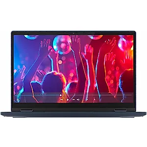 Lenovo 13.3 Inch FHD Touch Laptop, AMD Ryzen 7 5700U (Beat i7-10700), 16GB DDR4 RAM, 512GB PCIe SSD, Backlit KB, Wi-Fi 6, Bluetooth, Windows 11, Bundle with JAWFOAL