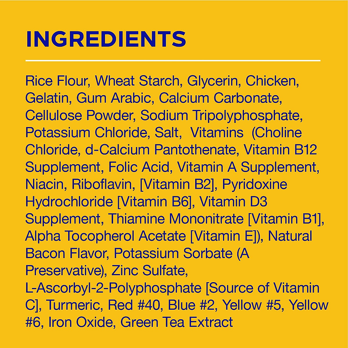 Pedigree DENTASTIX Adult Large Dog Dental Care Treats, Bacon Flavor, 2.08 lb. Pack (40 Treats)